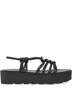 GIANVITO ROSSI Hebe Leather Sandals - Multicolor