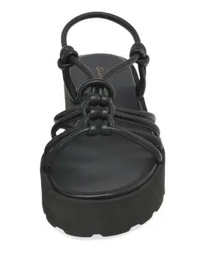 GIANVITO ROSSI Hebe Leather Sandals