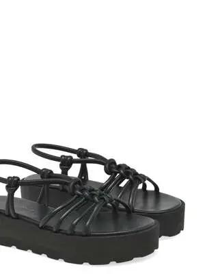 GIANVITO ROSSI Hebe Leather Sandals - Multicolor