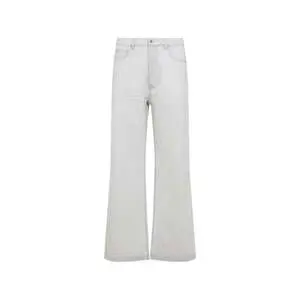 Rick Owens Neutrals Denim Bootcut Jeans - Cream