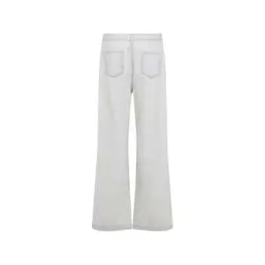 Rick Owens Neutrals Denim Bootcut Jeans