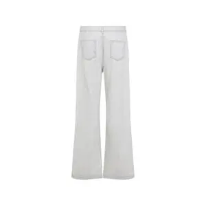 Rick Owens Denim Bootcut Jeans - Cream