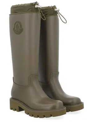 Moncler Kickstream High Boots - Green