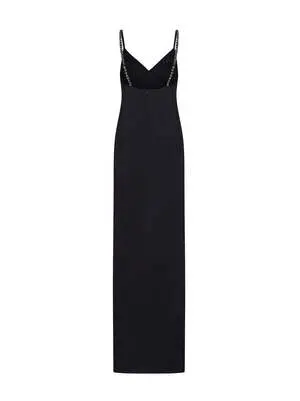 Stella McCartney Stretch Viscose Embellished Evening Dress - Multicolor