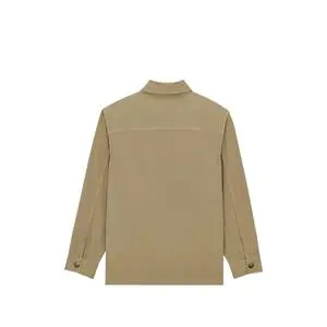 Saint Laurent Neutrals Jackets Shirt Jackets - Cream