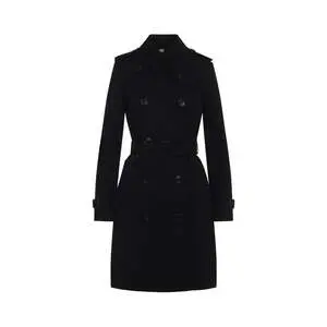 Burberry Chelsea Heritage Trench Coat - Black