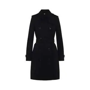 Burberry Chelsea Heritage Trench Coat - Black