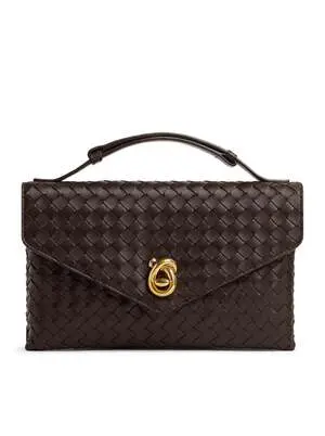 Bottega Veneta Knot Lock Bag - Brown