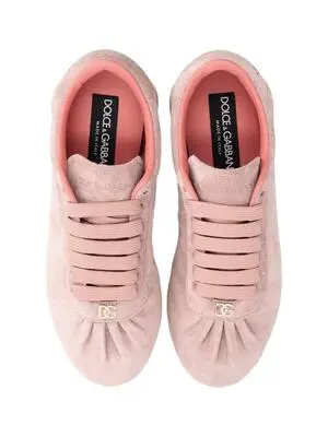 Dolce & Gabbana Suede Ballet Sneakers - Multicolor
