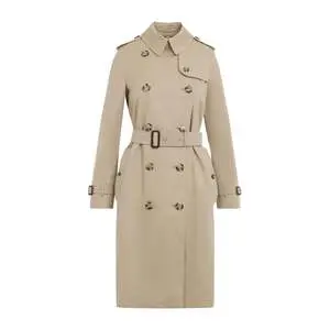 Burberry Kensington Short Trench Coat - Multicolor