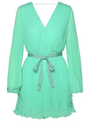 Max Mara Visita' Polyester Dress - Green