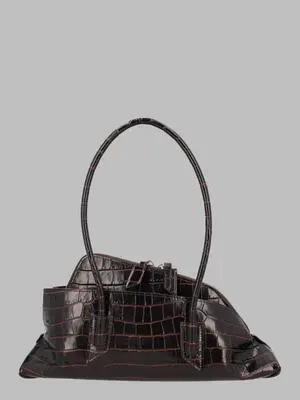 Attico Borsa La Passeggiata Small Tote - Brown