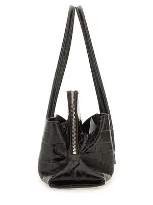 Attico Borsa La Passeggiata Small Tote - Brown