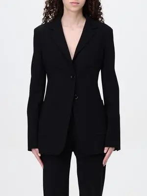 Max Mara Criªpe Blazer - Black