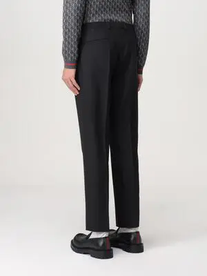 Gucci Slim Fit Wool Blend Tailored Trousers For Ceremonies