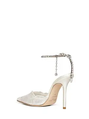 JIMMY CHOO Lace Saeda 100 Pumps - Multicolor