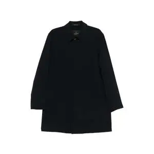 MONTECORE Single Breasted Coat - Blue