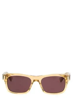 Saint Laurent Sl 83' Sunglasses - Cream