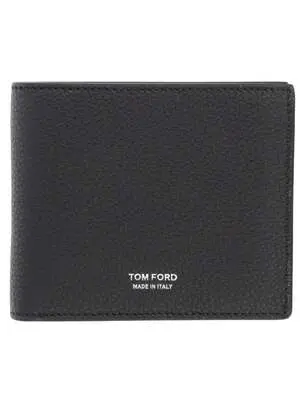 TOM FORD Portafoglio In Pelle - Black