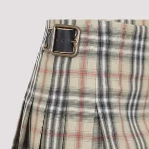 Burberry Check Wool Mini Kilt