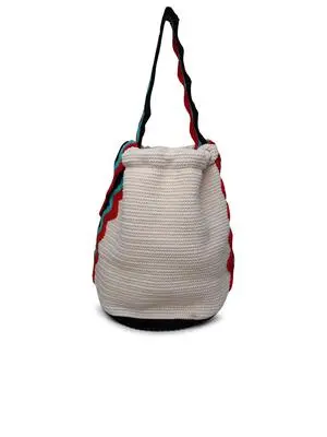 JIL SANDER White Fabric Bag