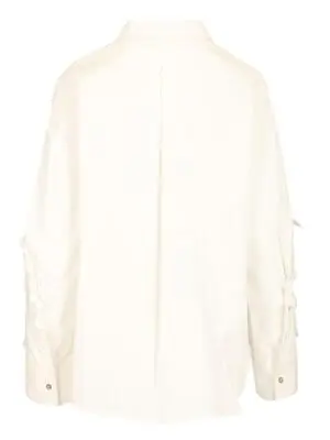 FORTE_FORTE Embroidered Poplin Shirt