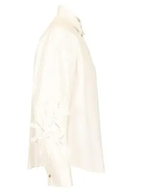 FORTE_FORTE Embroidered Poplin Shirt
