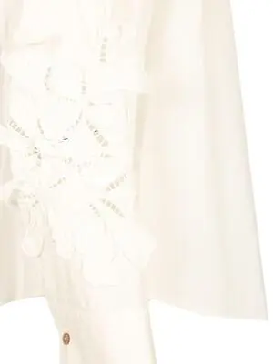 FORTE_FORTE Embroidered Poplin Shirt