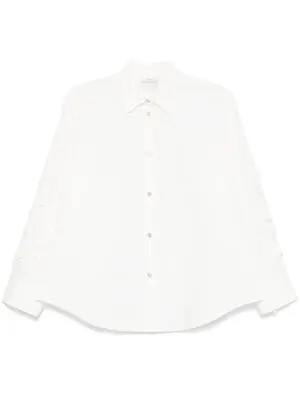 FORTE_FORTE Embroidered Poplin Shirt