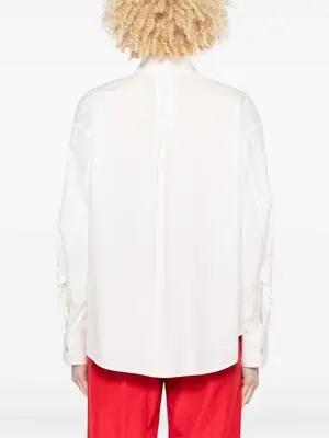 FORTE_FORTE Embroidered Poplin Shirt