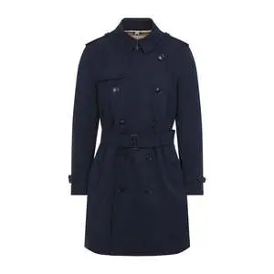 Burberry Kensington Trench Coat - Blue
