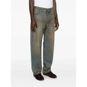 Jacquemus Straight-leg Denim Trousers - Blue