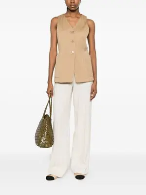 Max Mara Cotton Vest - Multicolor