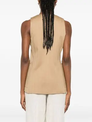 Max Mara Cotton Vest - Multicolor