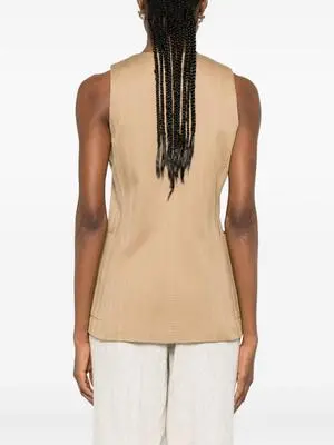 Max Mara Cotton Vest - Multicolor