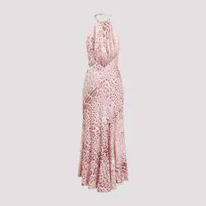 Roberto Cavalli Leopard-print Midi Dress