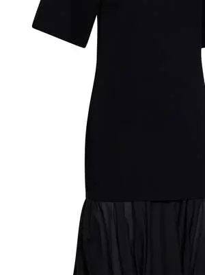 TOTEME Black Cocoon Tee Dress