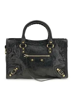 Balenciaga Le City Arena Small Bag - Black