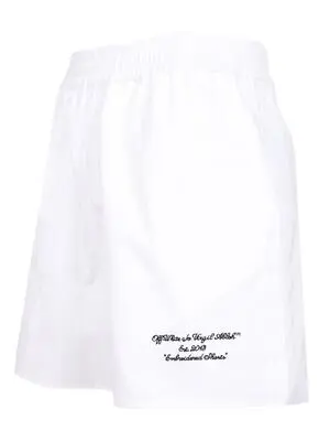 Off-White Popeline Boxer Shorts