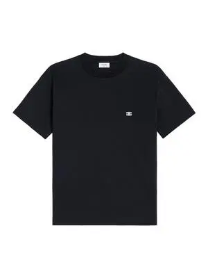 Celine Loose Triomphe Cotton Jersey T-shirt