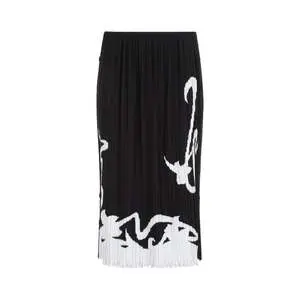 LANVIN Pleated Long Skirt