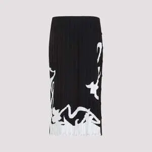 LANVIN Pleated Long Skirt