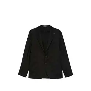 Tagliatore Single-breasted Tailored Blazer - Black