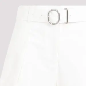 JIL SANDER Mid Waist Shorts