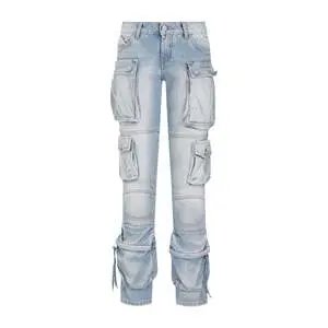 Attico Essie Long Pants - Blue