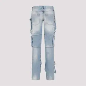 Attico Essie Long Pants - Blue