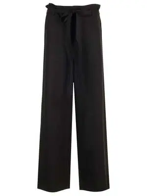 TOTEME Fluid Tie-waist Trousers - Black