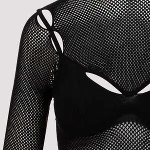 Off-White Net Arrow Bralette Top