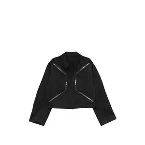 Rick Owens Jackets Shirt Jackets - Black