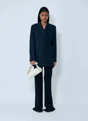 JIL SANDER Double-breasted Wool Blazer